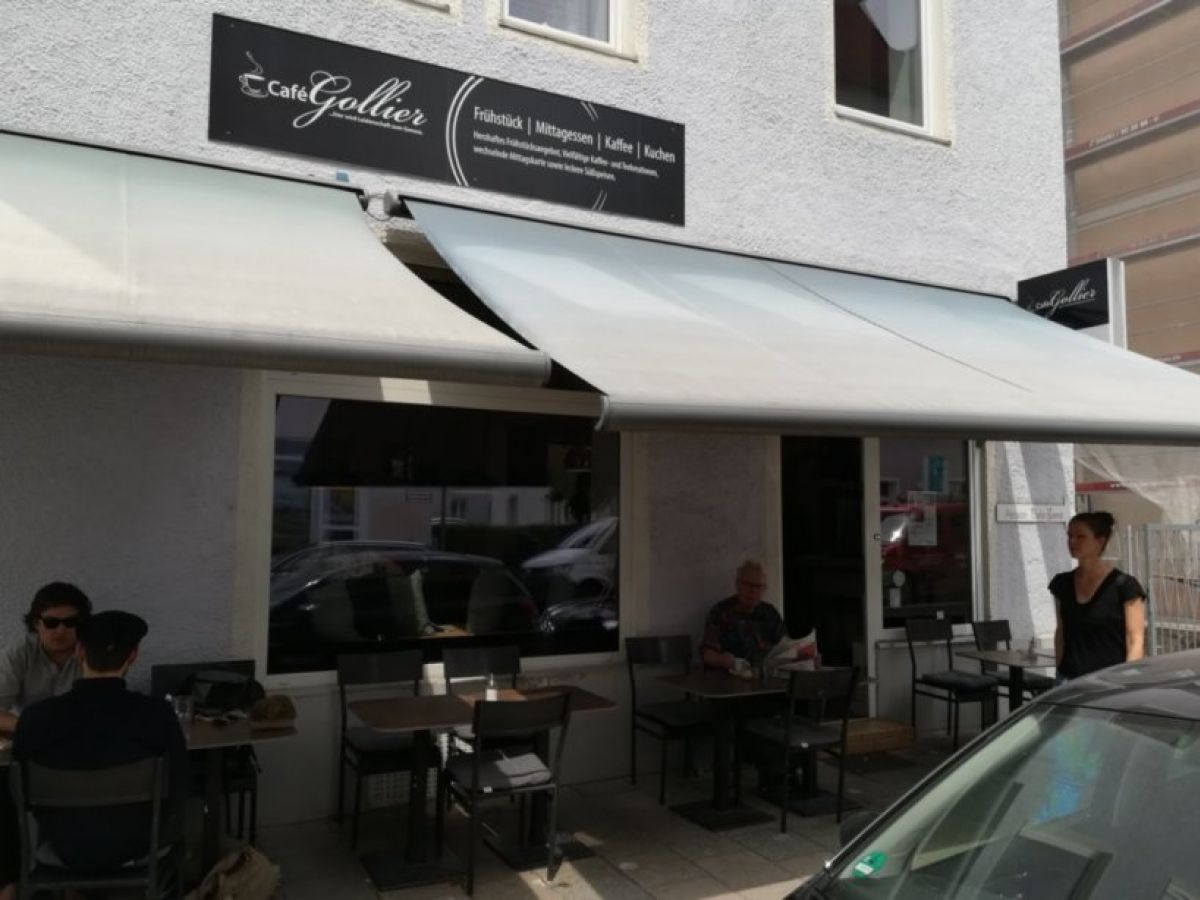 【ドイツ】コーヒーとミュンヘン名物のホワイトソーセージとプレッツェルをいただける「Café Gollier」